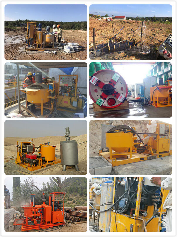 bentonite injection plant